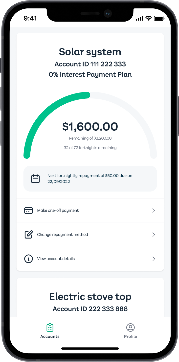 Make a one-off payment using the Brighte app – Brighte Help Centre